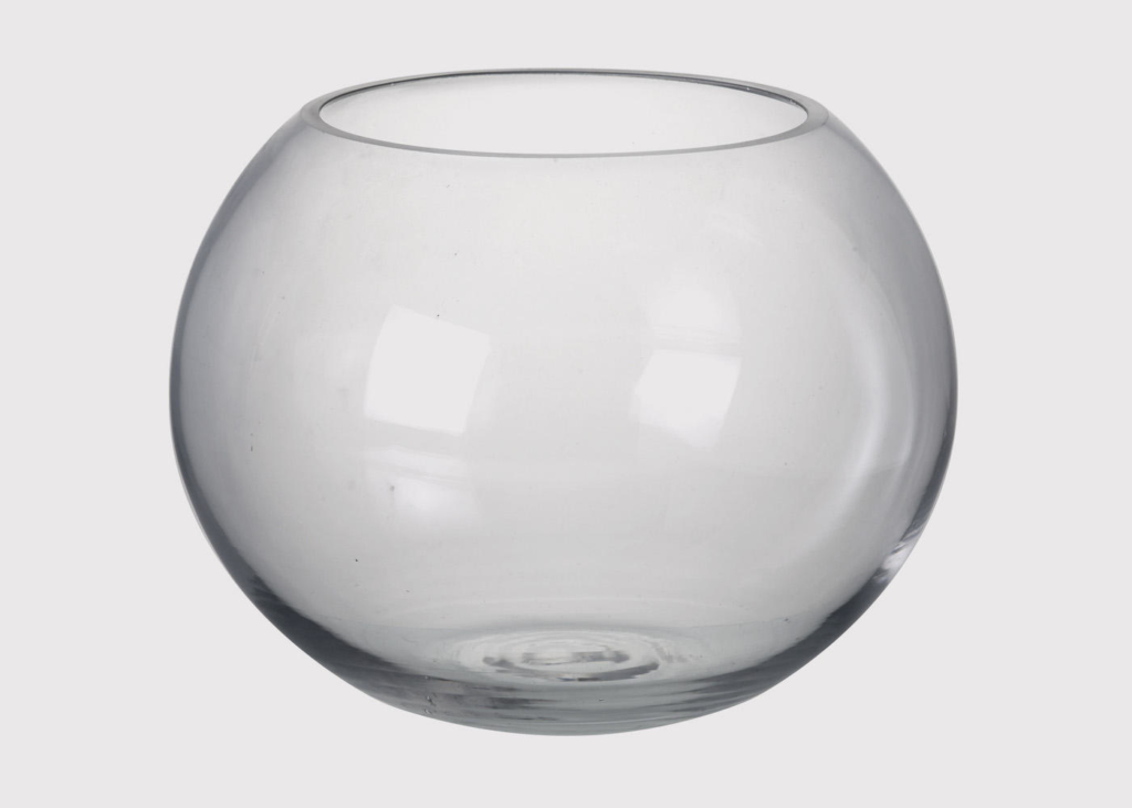 Glass Bowl Sphere - Jasper & Tallow Furniture