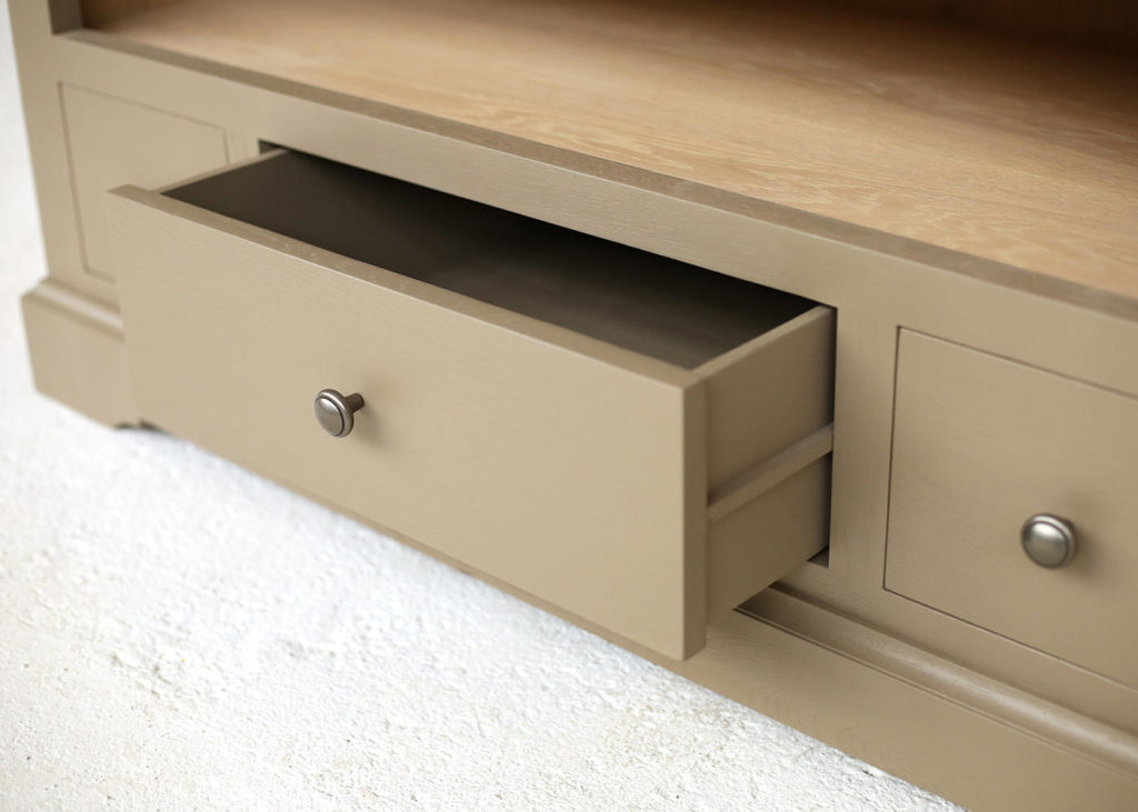 Colonial Corner TV Cabinet, Otter - Jasper & Tallow Furniture