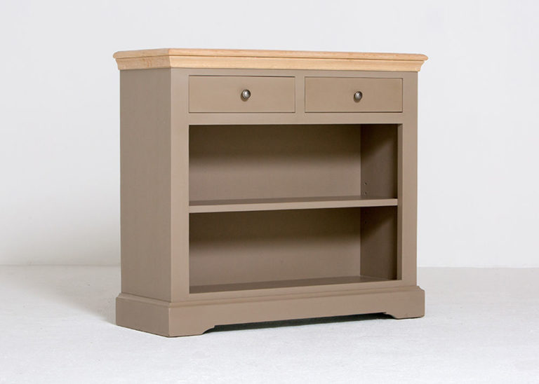 Colonial Low Bookcase, Otter - Jasper & Tallow Furniture